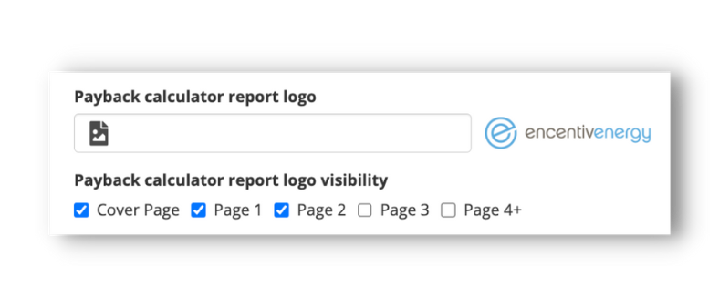 Payback Report Customization Explained